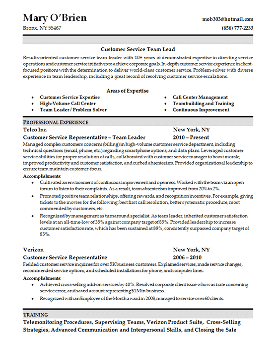 Customer Service Representative Skills List Customer Service Representative Skills List